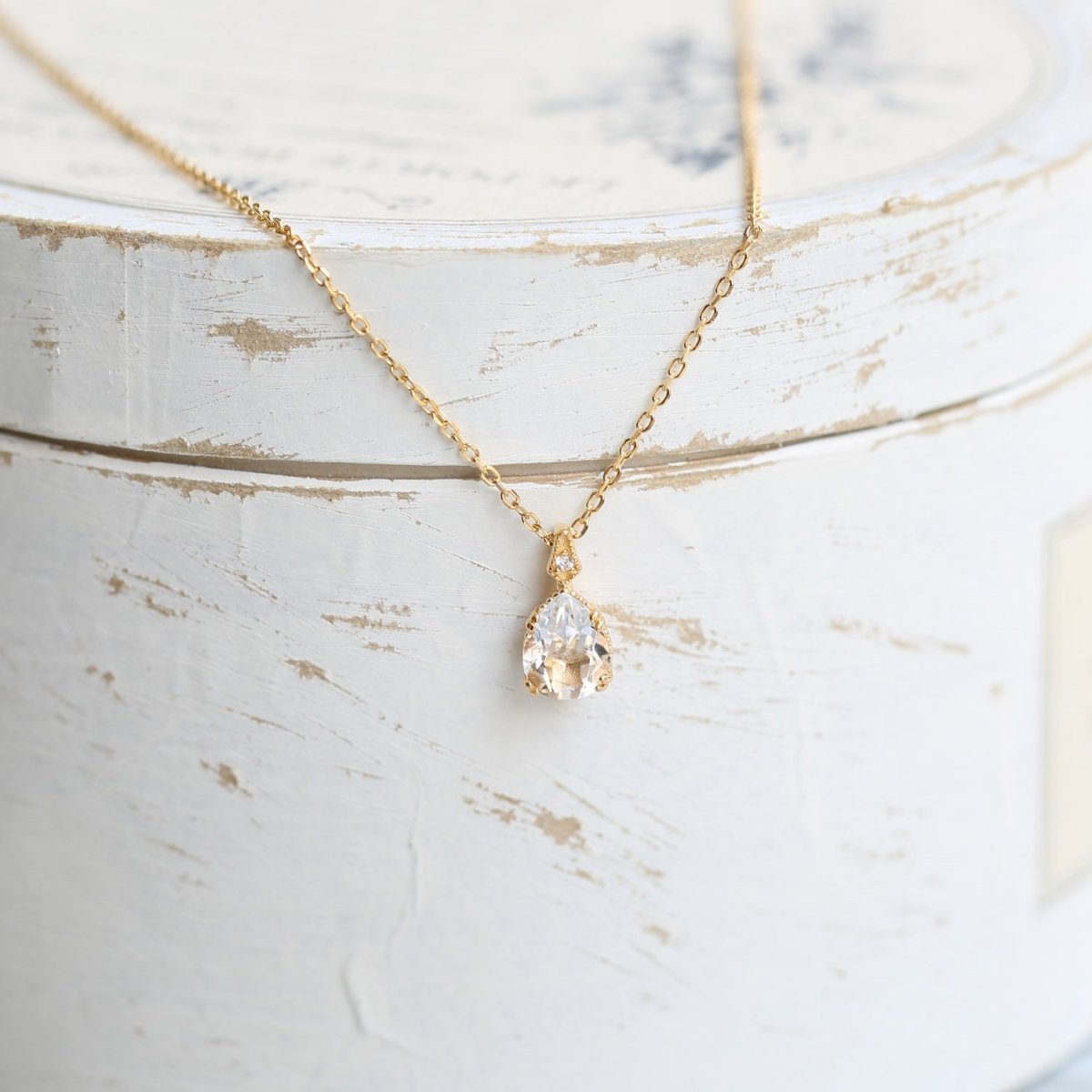 Happy Teardrop Necklace – ELIORA